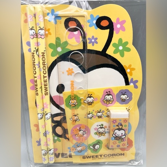 Sanrio | Office | Rare Y2k Sweet Coron Notepad Set | Poshmark